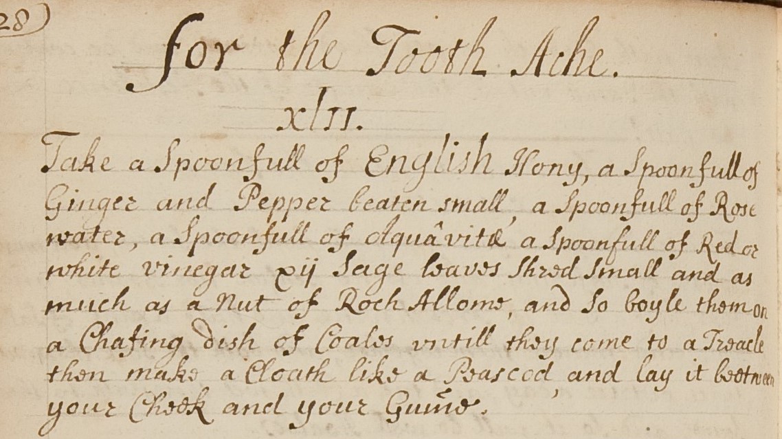 Revealing recipes: Top tips from early modern women | RCP Museum